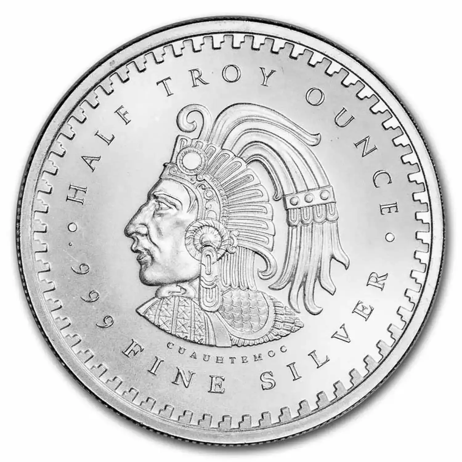 1/2 oz Aztec Calendar Silver Round - Stout Gold and Silver