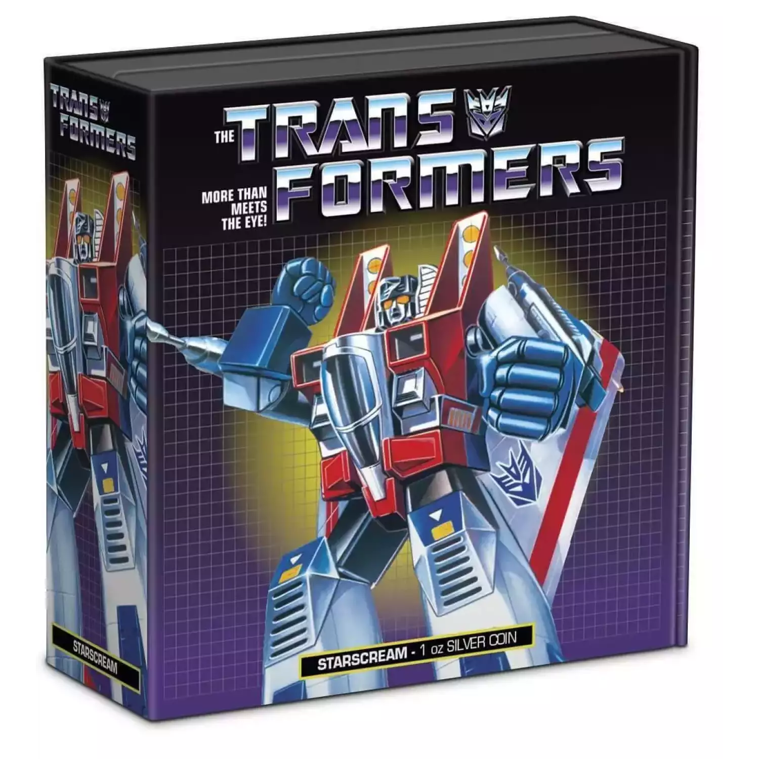2023 Niue Hasbro Transformers Starscream 1oz Silver Colorized Proof ...
