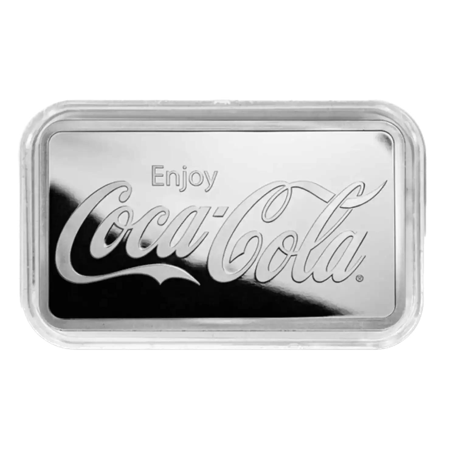 Coca-Cola® 1 oz Silver Struck Bar (In Capsule) - Stout Gold and Silver