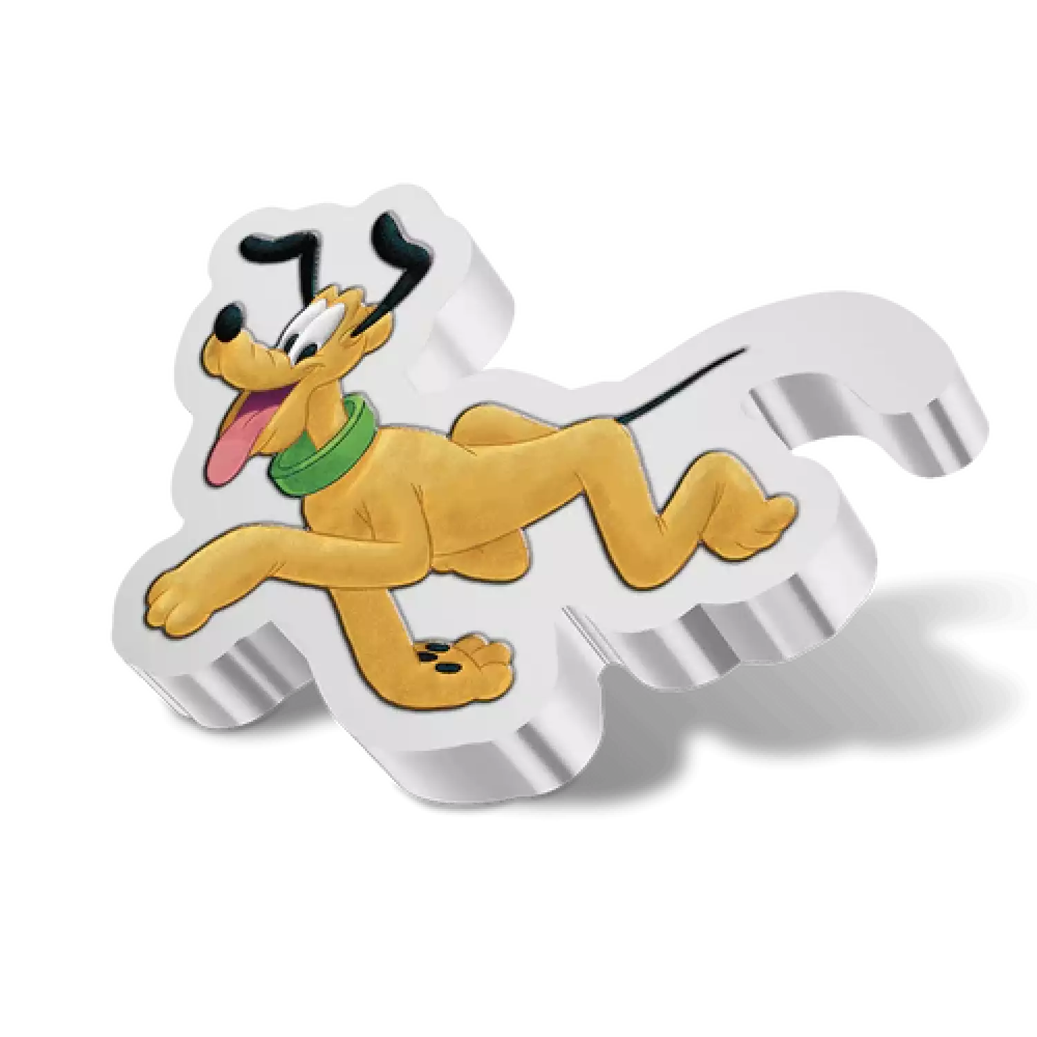 Disney pluto- 2021 1oz Silver Shaped Coin - Stout Gold and Silver