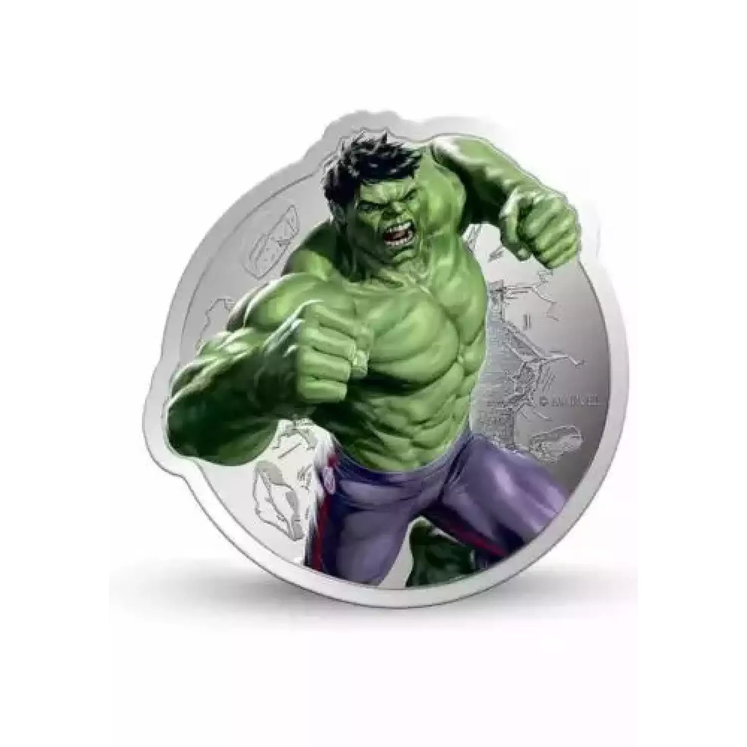 MMTC-PAMP Marvel Comics The Incredible Hulk 1oz Silver Coin - Stout ...
