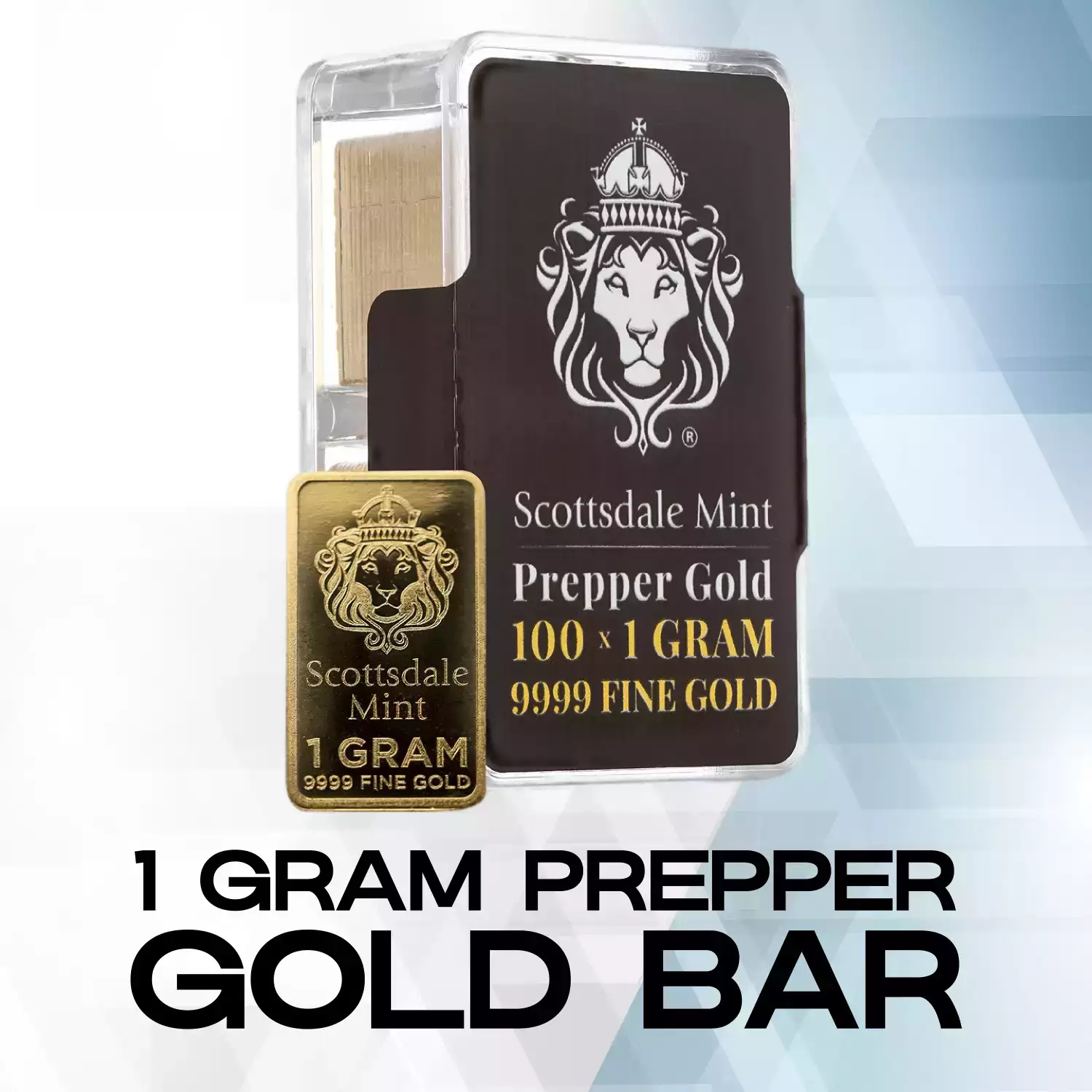 Scottsdale Mint 1g Gold Prepper Bar - Stout Gold and Silver